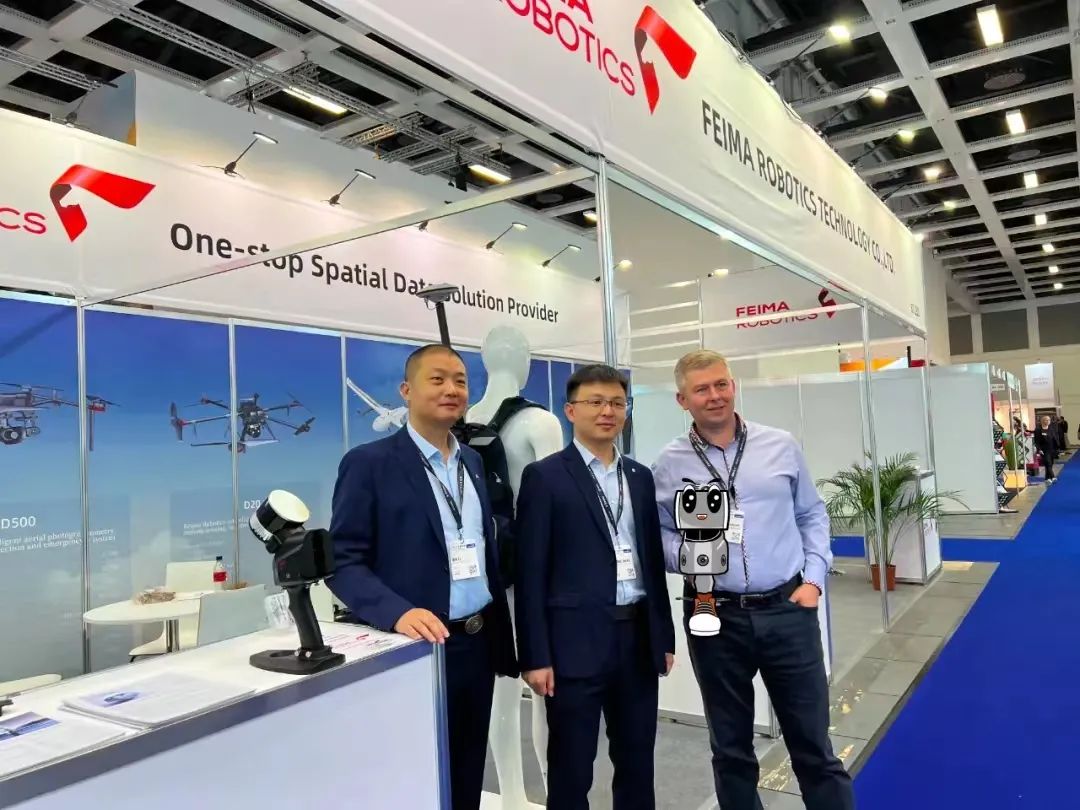 Feima Robotics at INTERGEO 2023 – FeimaRobotics slam100 handheld lidar scanner